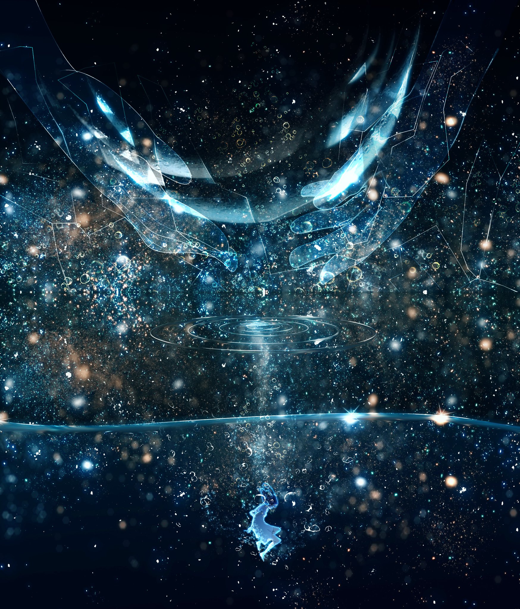 Constellation Hands (Original) | Scrolller