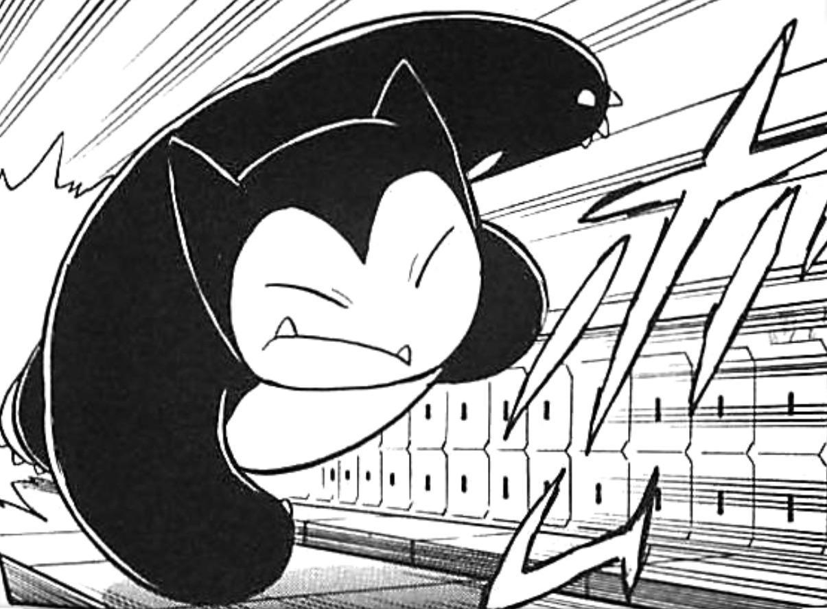 Cool pic of Snorlax from Pokémon Adventures | Scrolller