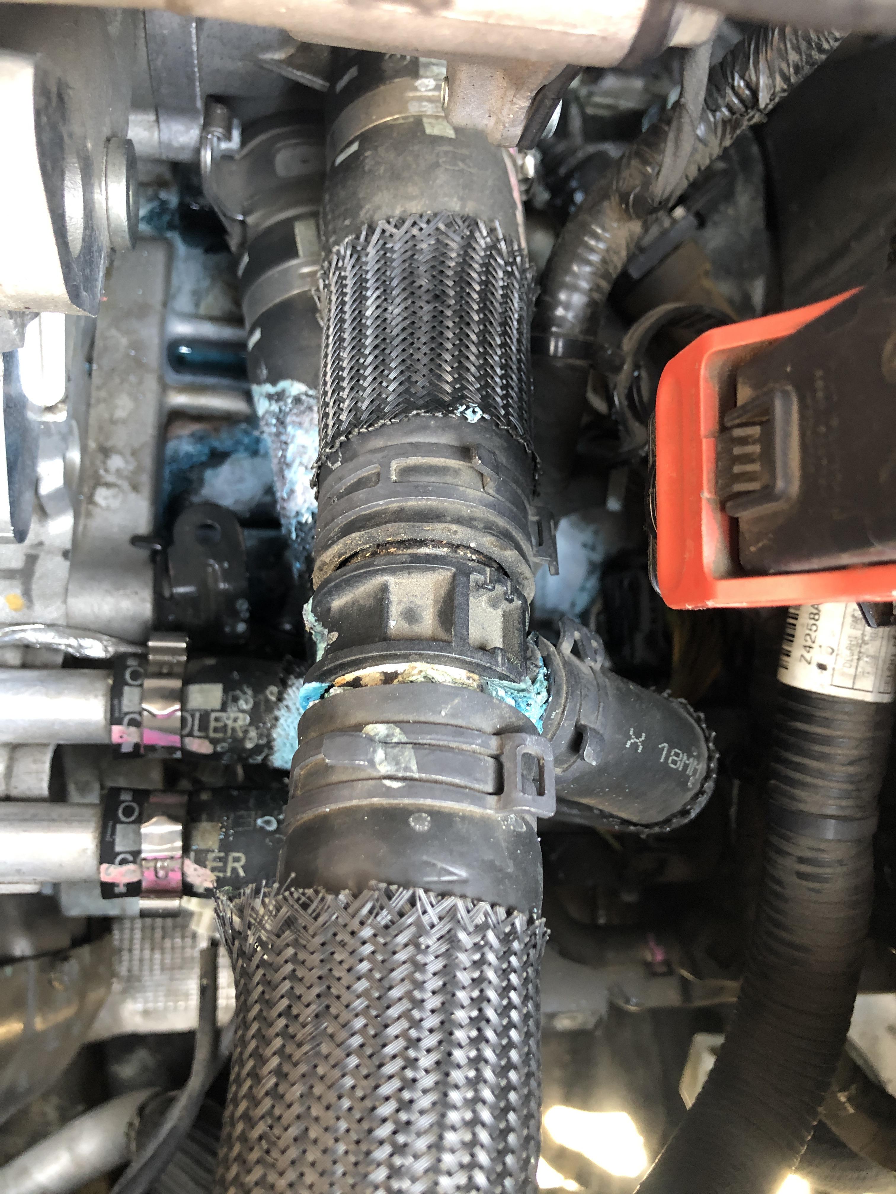 Coolant leaking | Scrolller