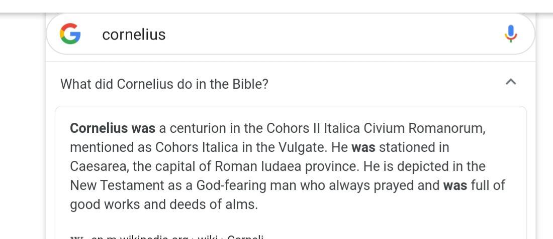 Cornelius loves the bible confirmed | Scrolller