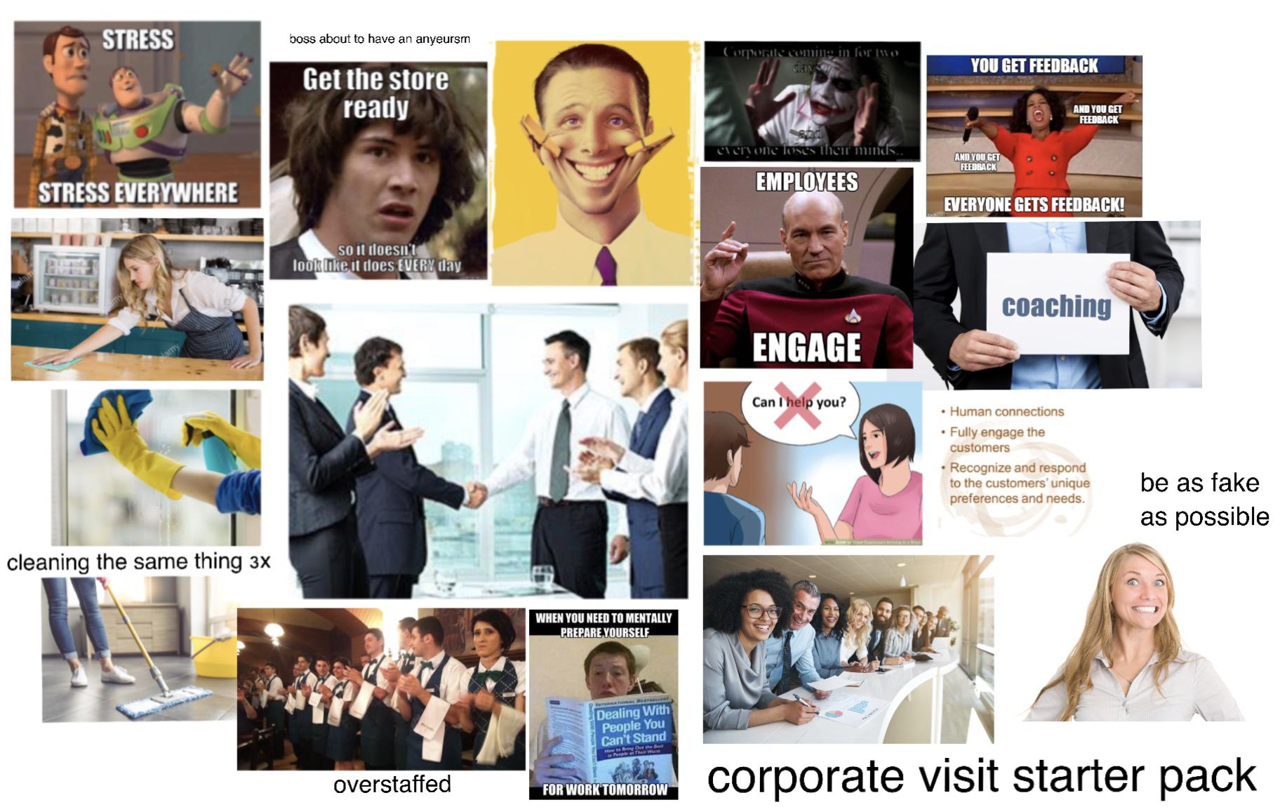 Corporate Visit Starter Pack | Scrolller