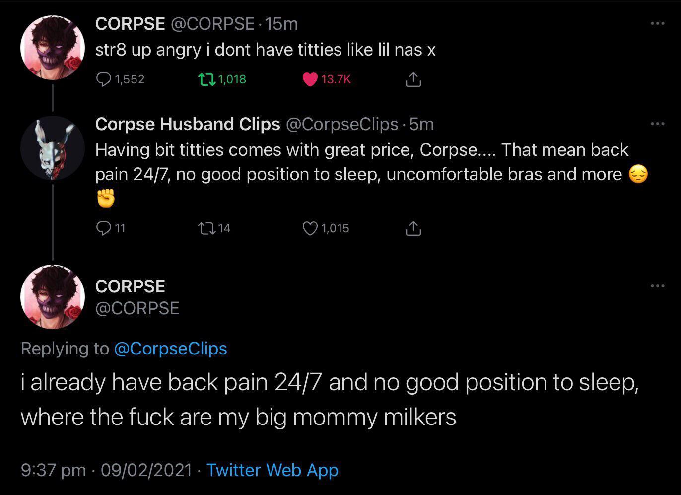 Corpse you off the deep end | Scrolller