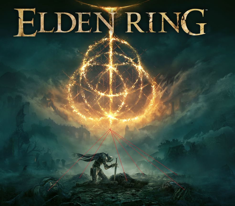 corpses oriented to 'the elden ring' | Scrolller