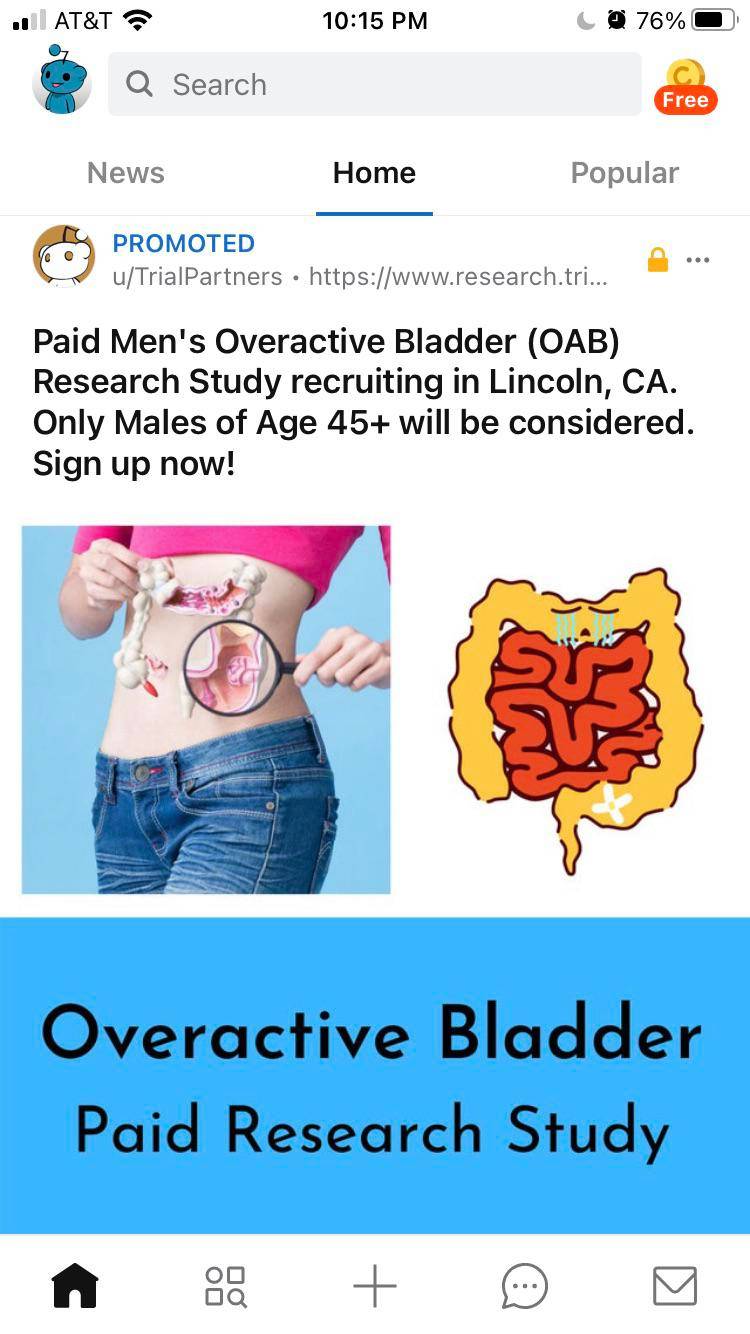 Correct me if I’m wrong, but that picture is neither of a man, nor of a bladder... | Scrolller