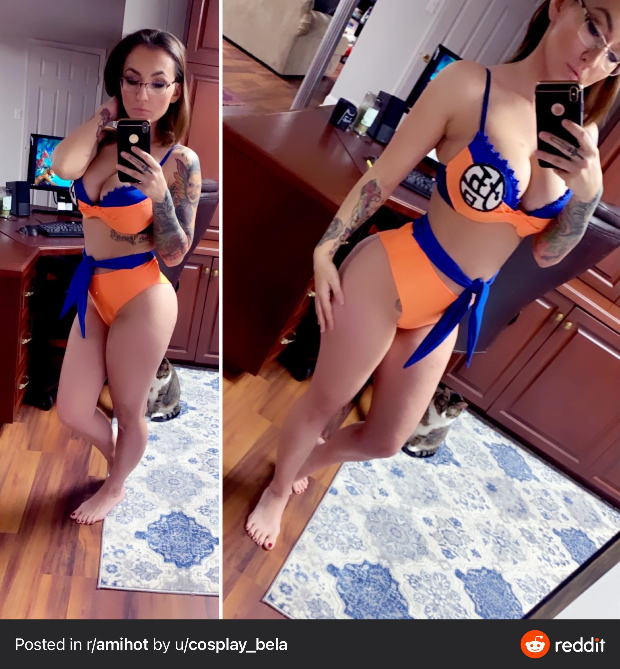 Cosplay bela as goku | Scrolller