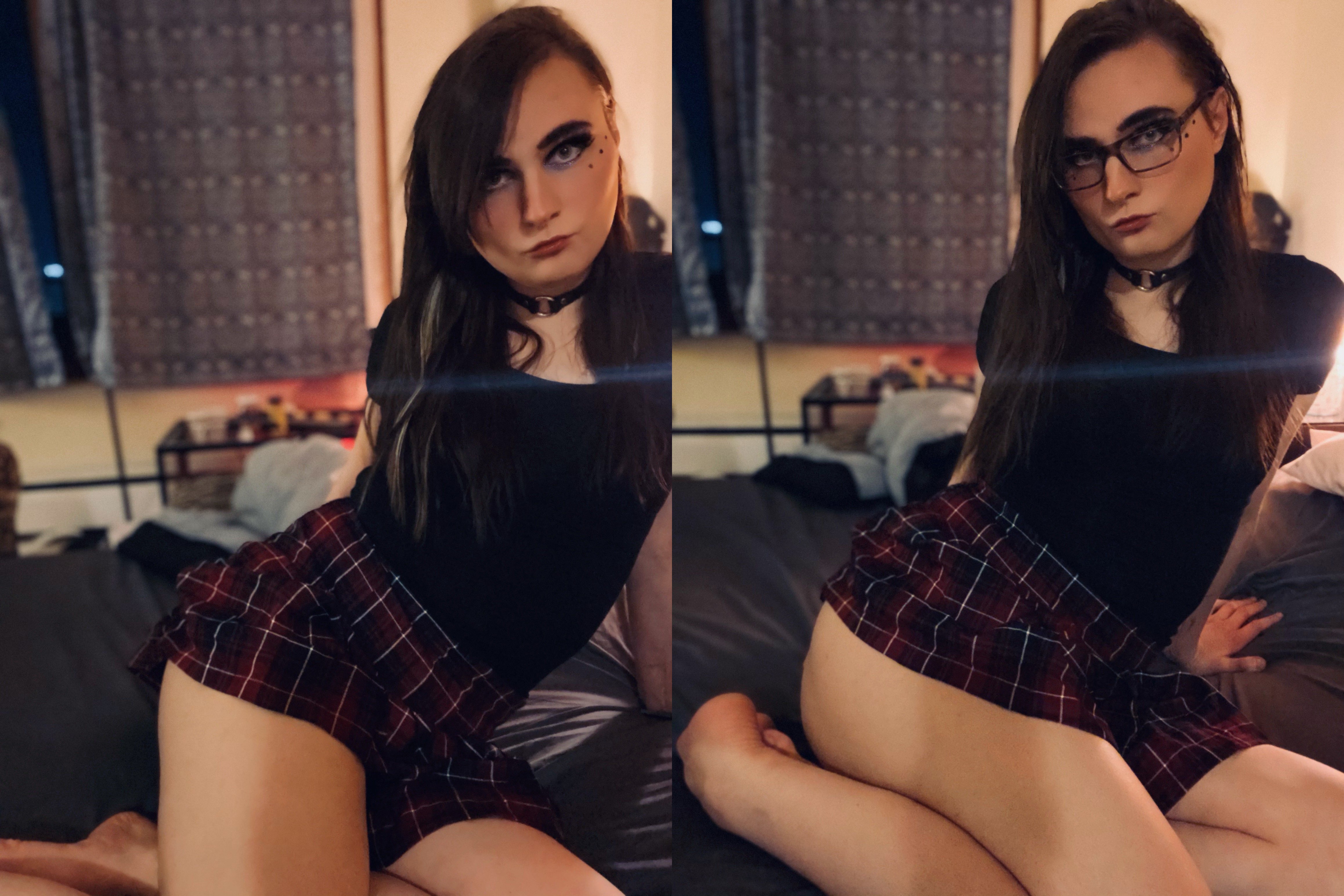 Can I be your little schoolgirl? I'll do almost anything to get a good grade... | Scrolller