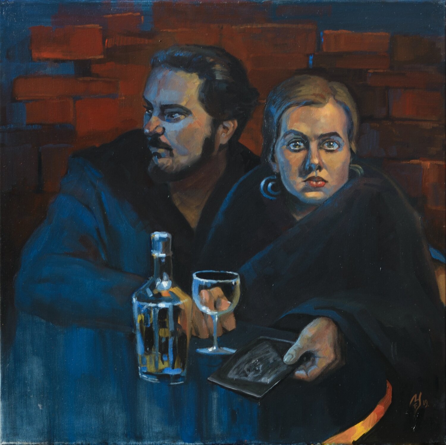 Couple [oil] | Scrolller