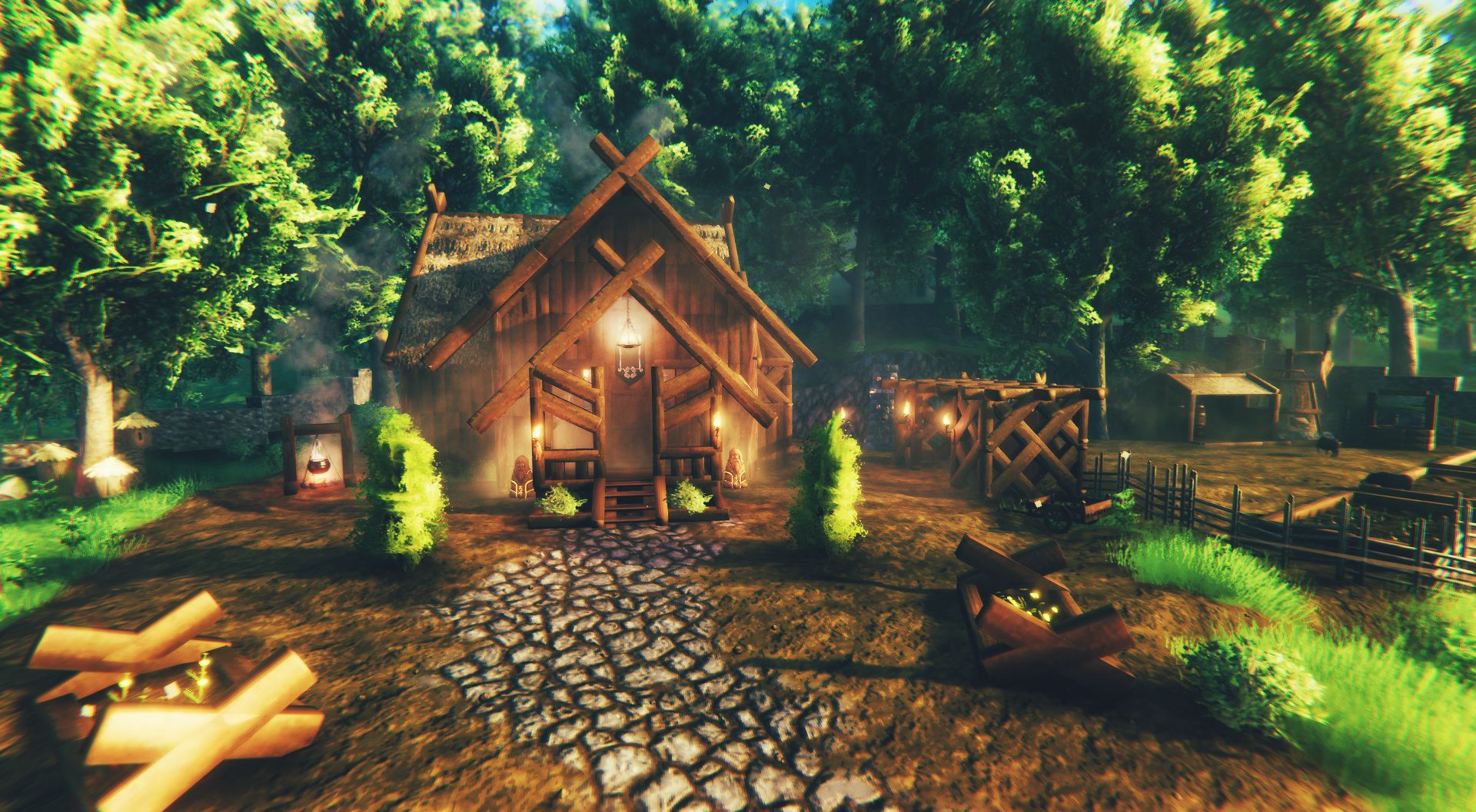 Cozy Viking Homestead | Scrolller