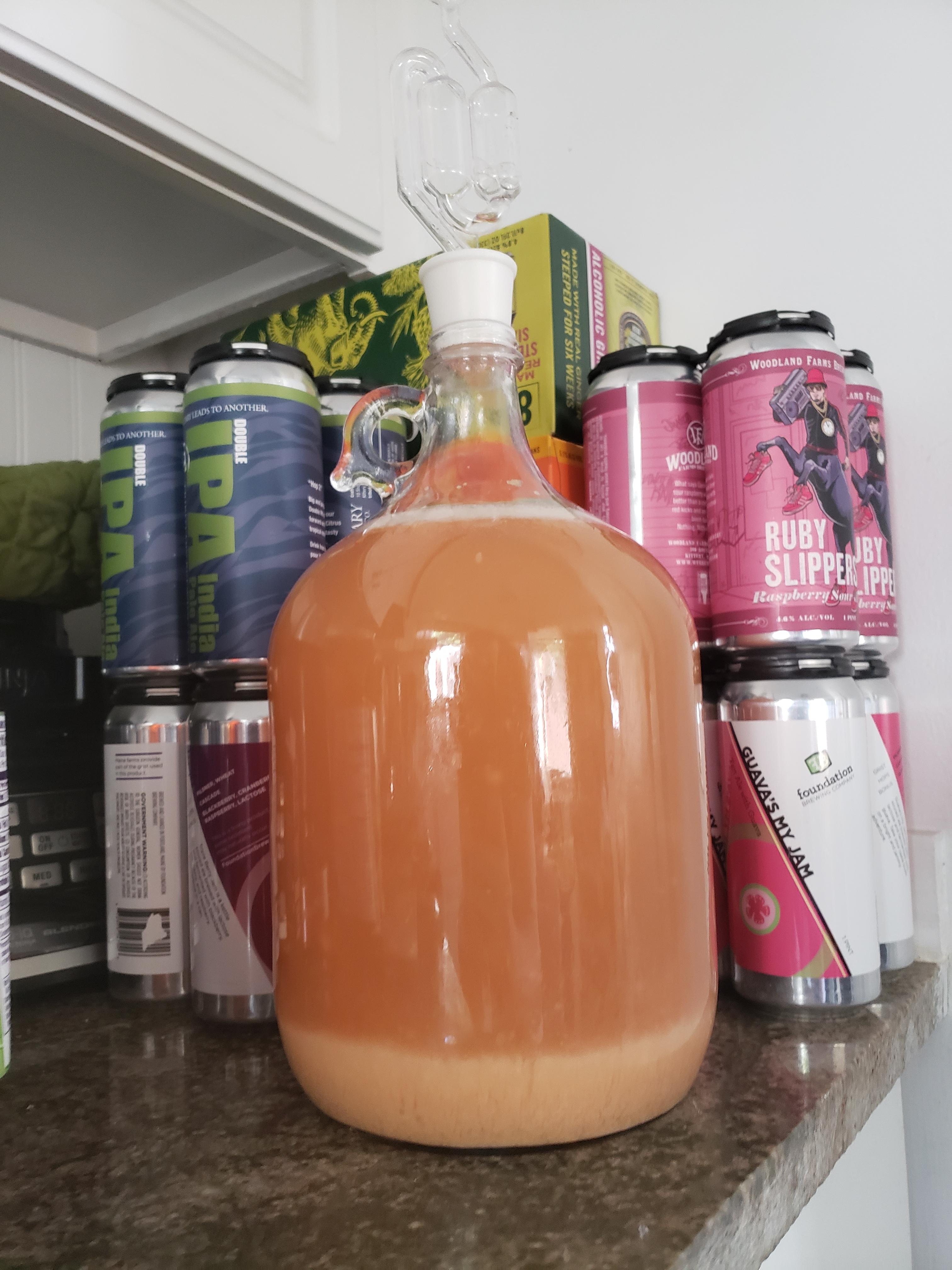Crab Apple Cider Bubbling Away! | Scrolller