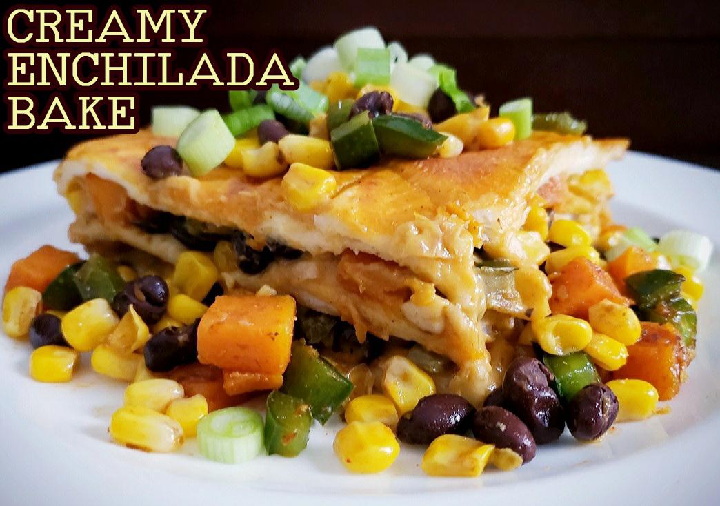 CREAMY ENCHILADA BAKE | Scrolller