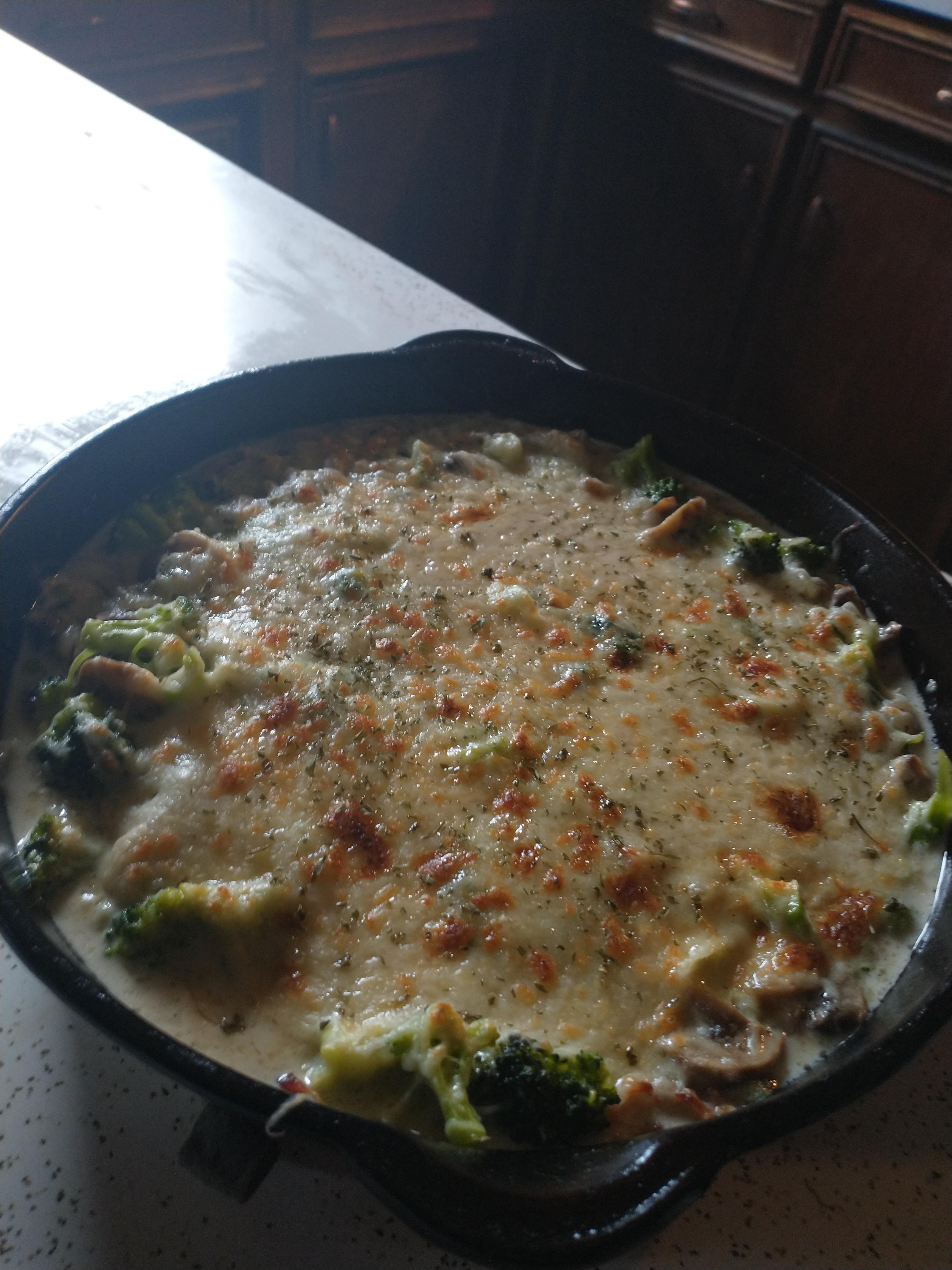 Creamy garlic parmesan broccoli | Scrolller