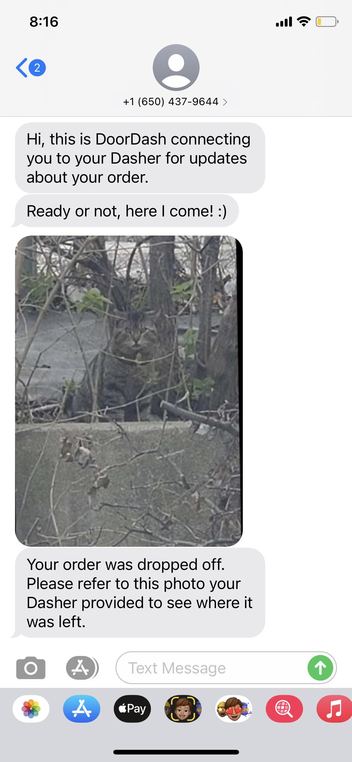 Creepiest door dash experience... | Scrolller