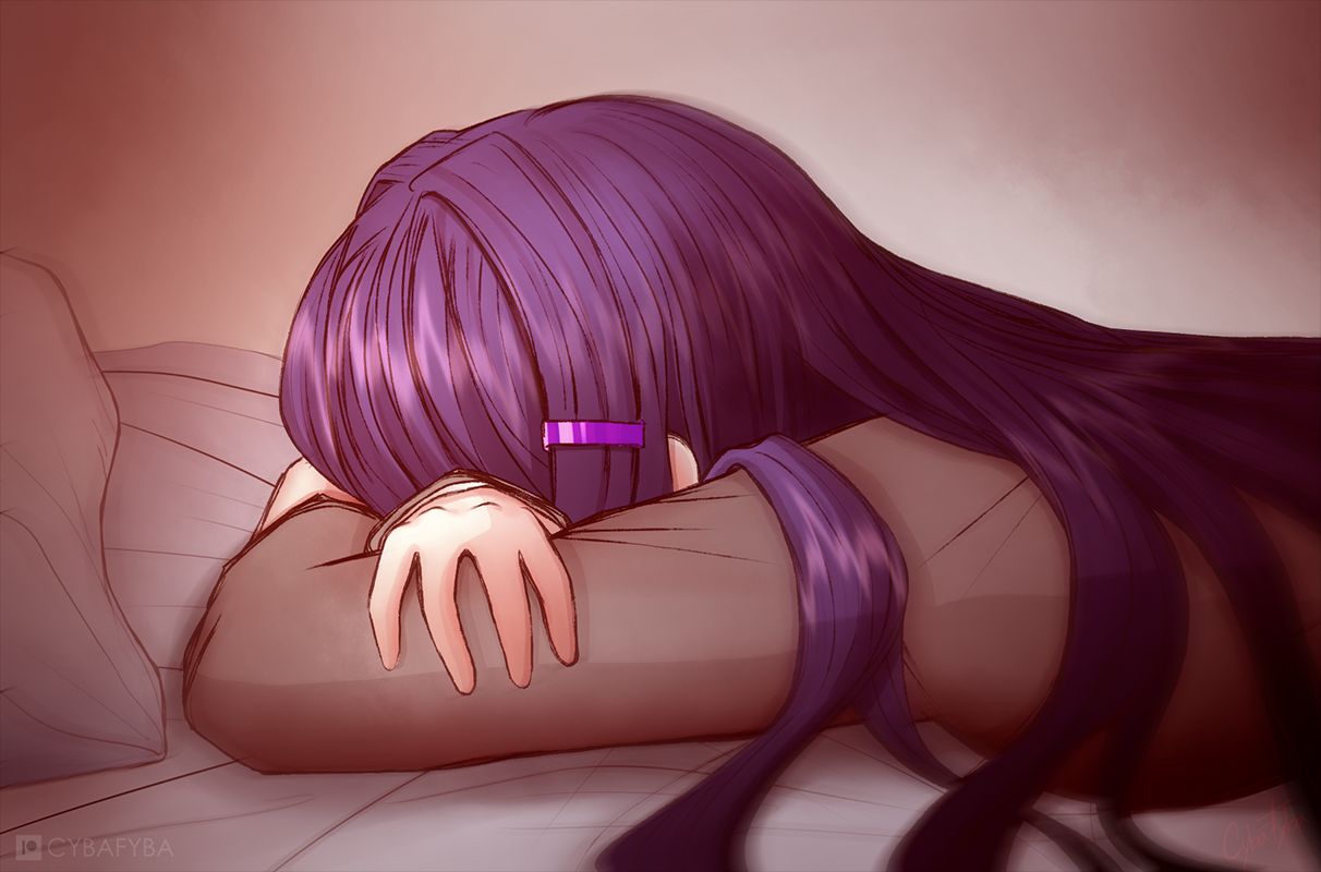 Cries Softly [Doki Doki Literature Club] | Scrolller