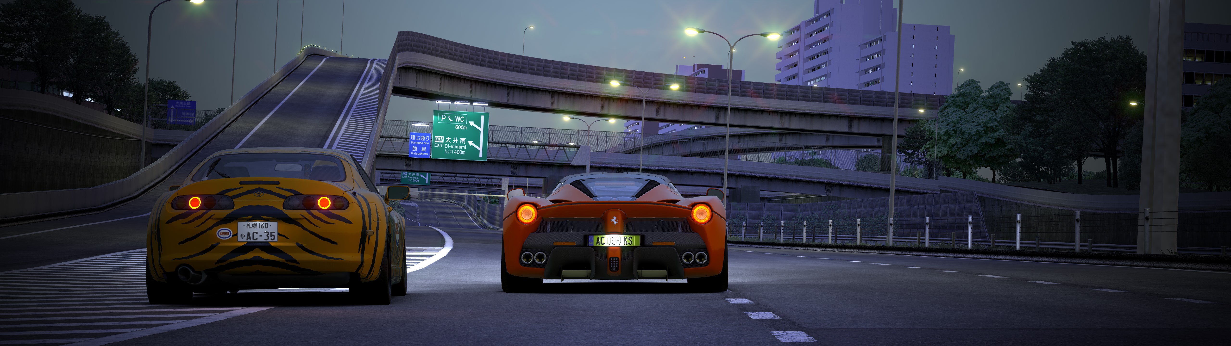 Cruising in Tokyo, ultrawide 5120 x 1440 | Scrolller