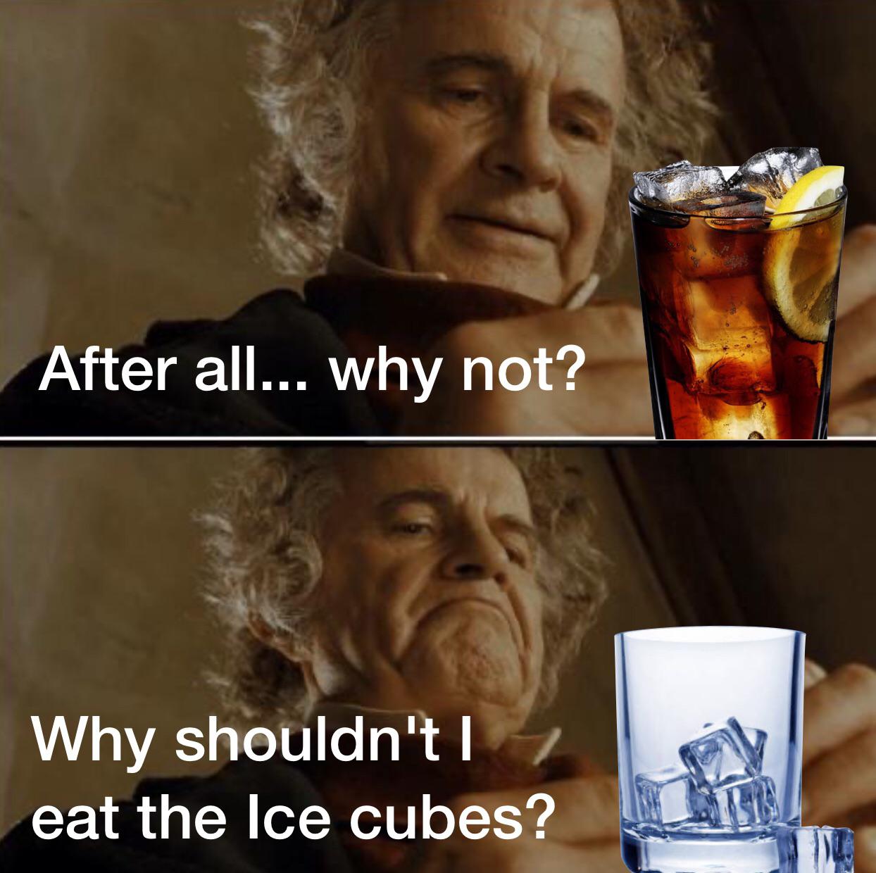 Crunchy Ice cubes | Scrolller