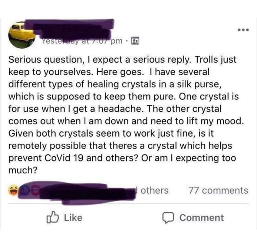 Crystal advice needed | Scrolller