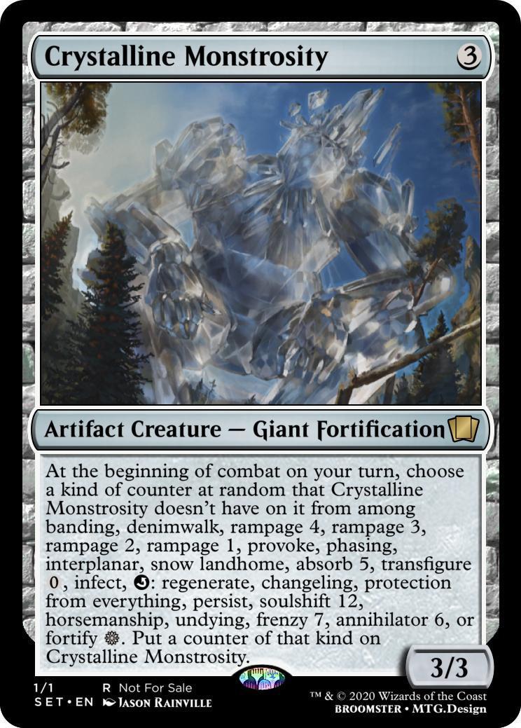 Crystalline Monstrosity | Scrolller