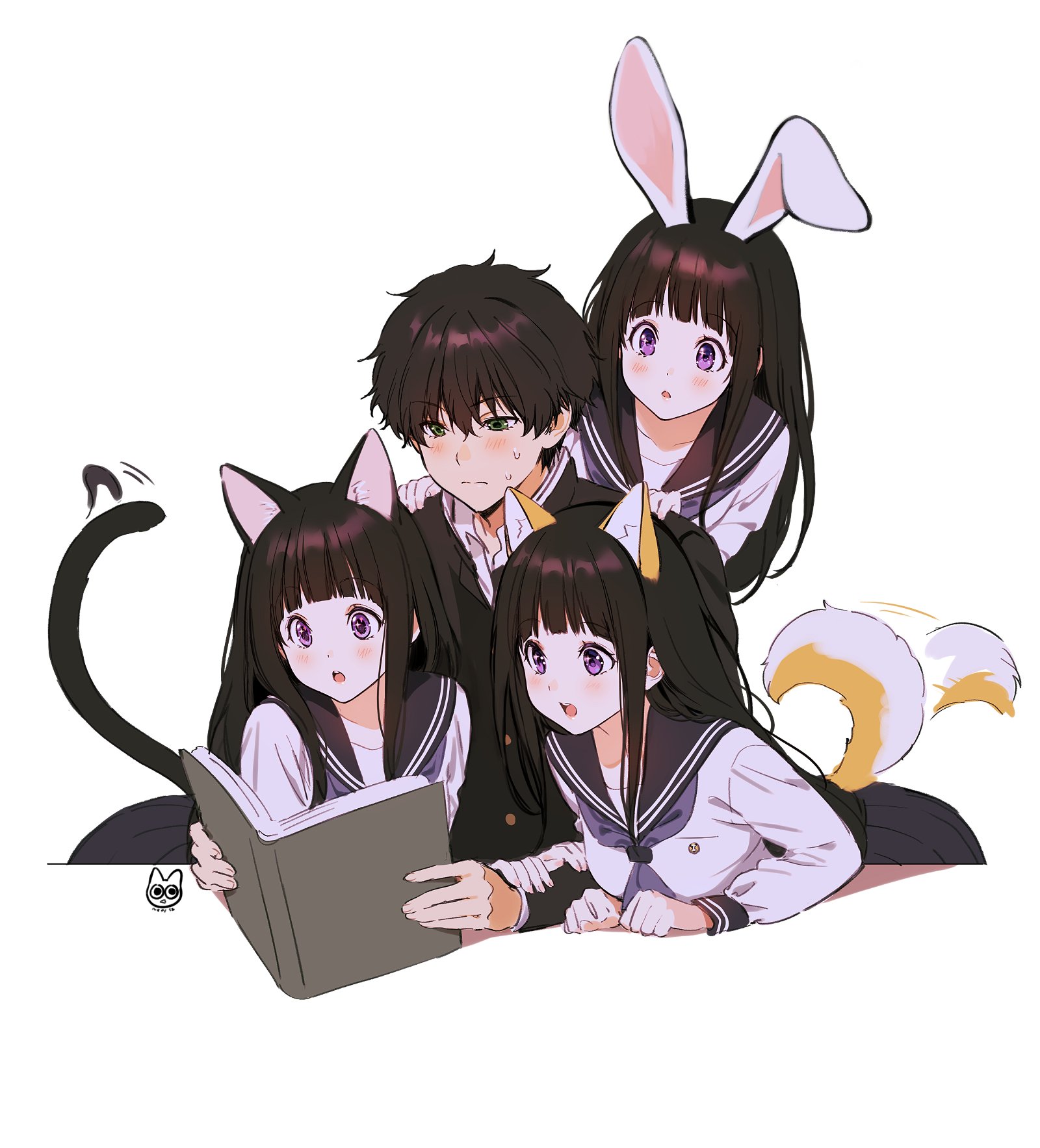 Curious trio [Hyouka] | Scrolller