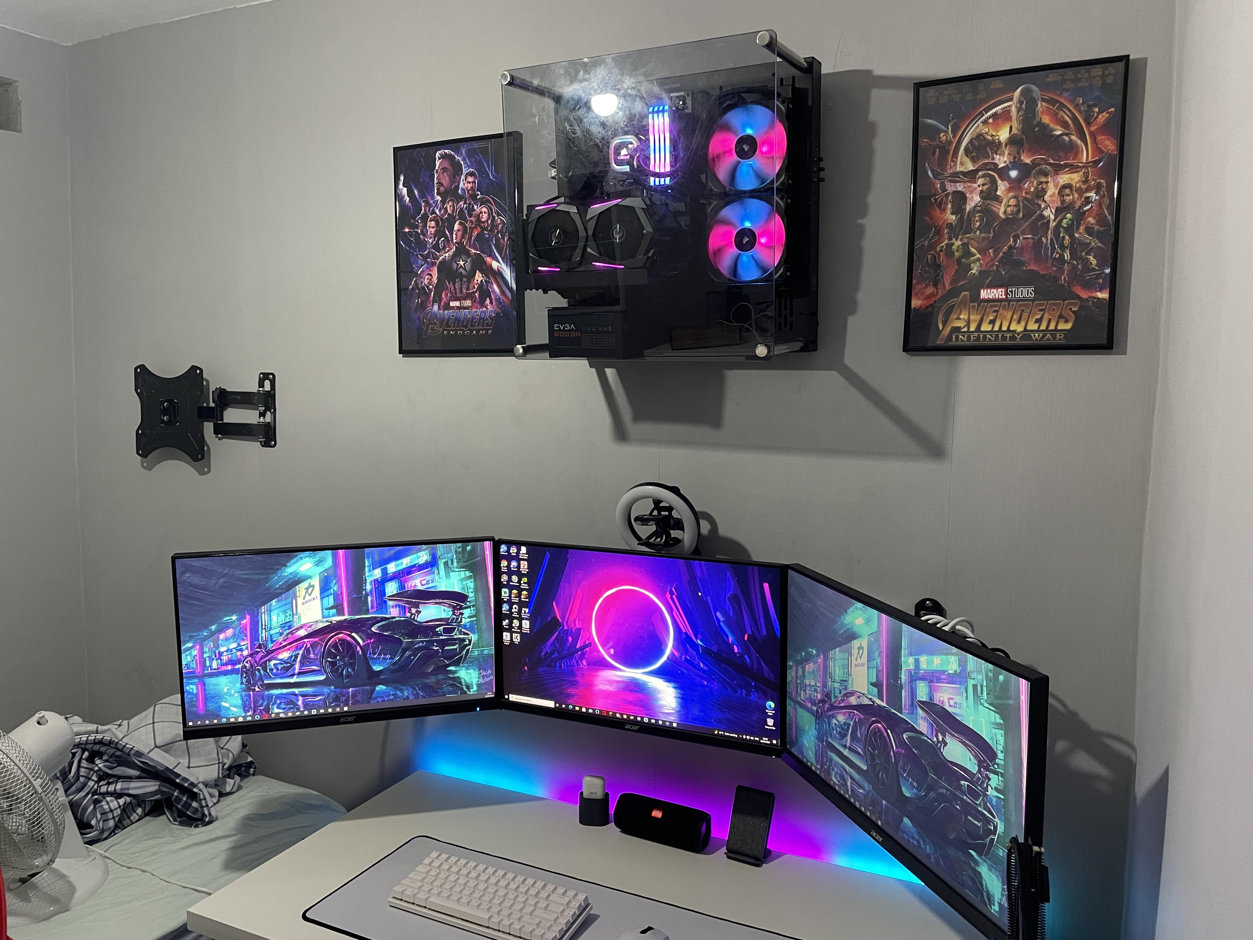 Current work/gaming/streaming setup | Scrolller