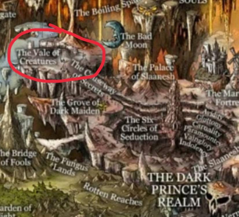 Currently working on some terrain, inspired by the vale of creatures in the Chaos Realm. Any ...