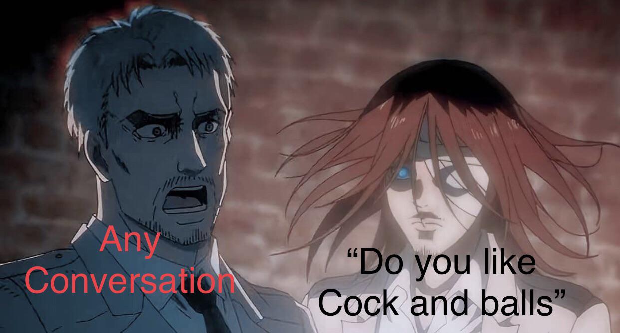 Cursed Attack On Titan (idk if it’s considered NSFW) | Scrolller