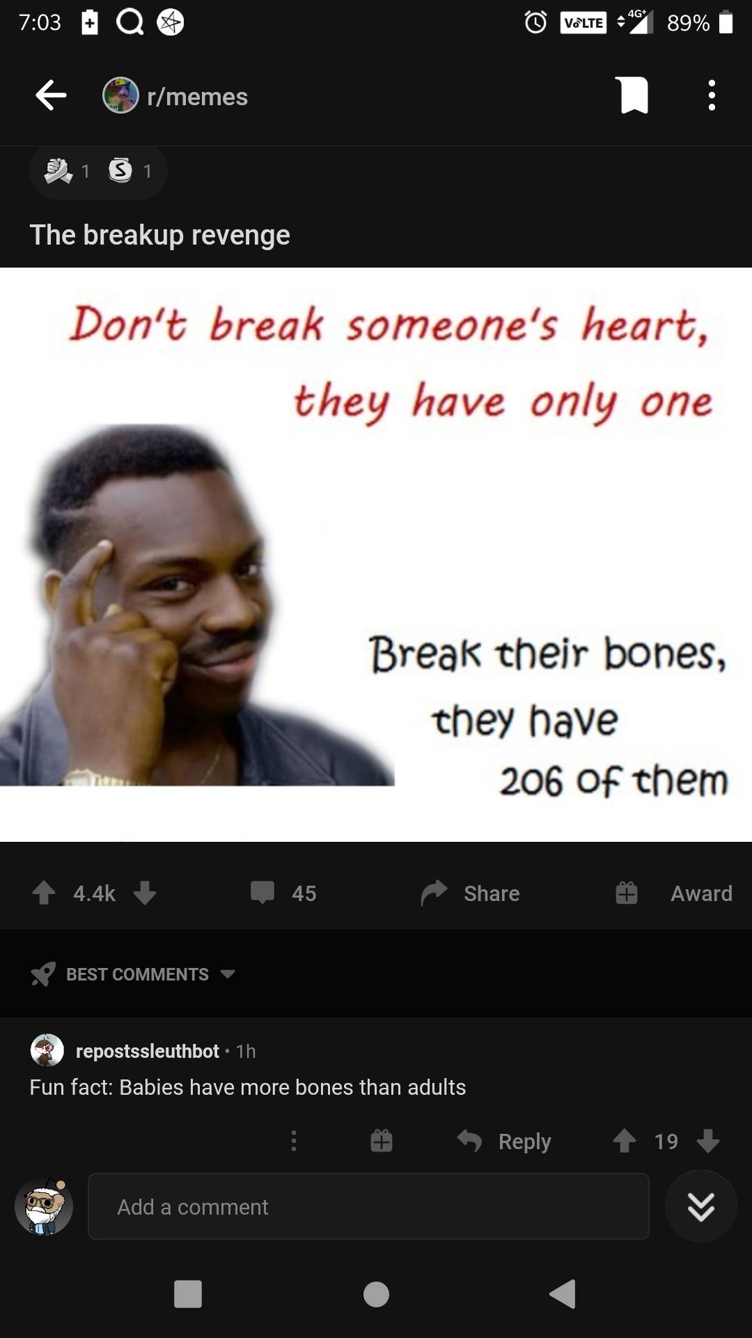 Cursed bones first post btw | Scrolller