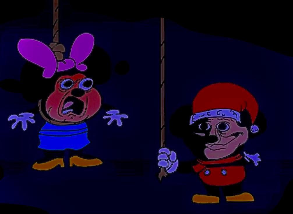 Cursed Christmas Mickey | Scrolller