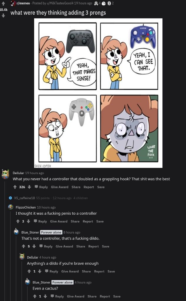 cursed controller | Scrolller