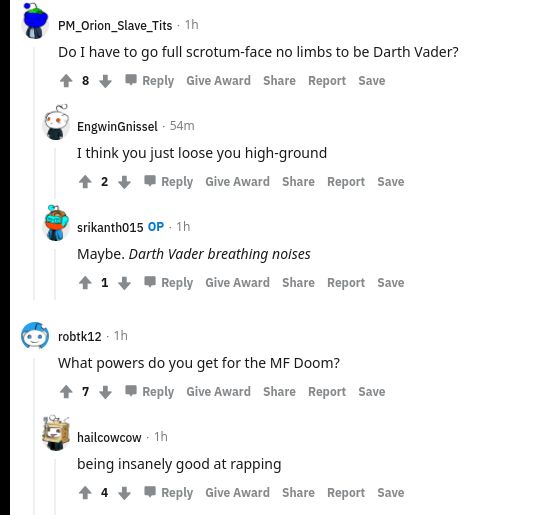 cursed_Darth Vader | Scrolller