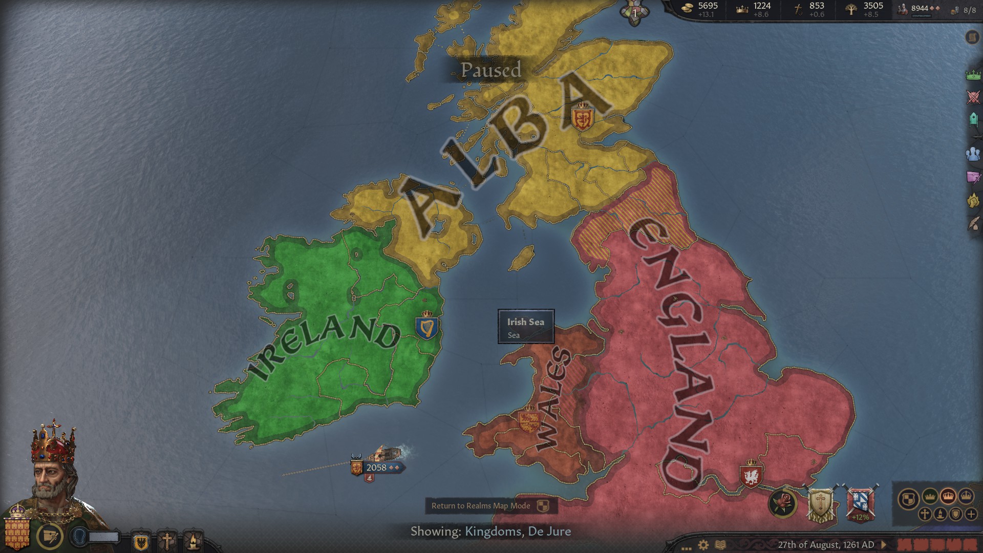 Cursed De Jure Kingdom map. | Scrolller