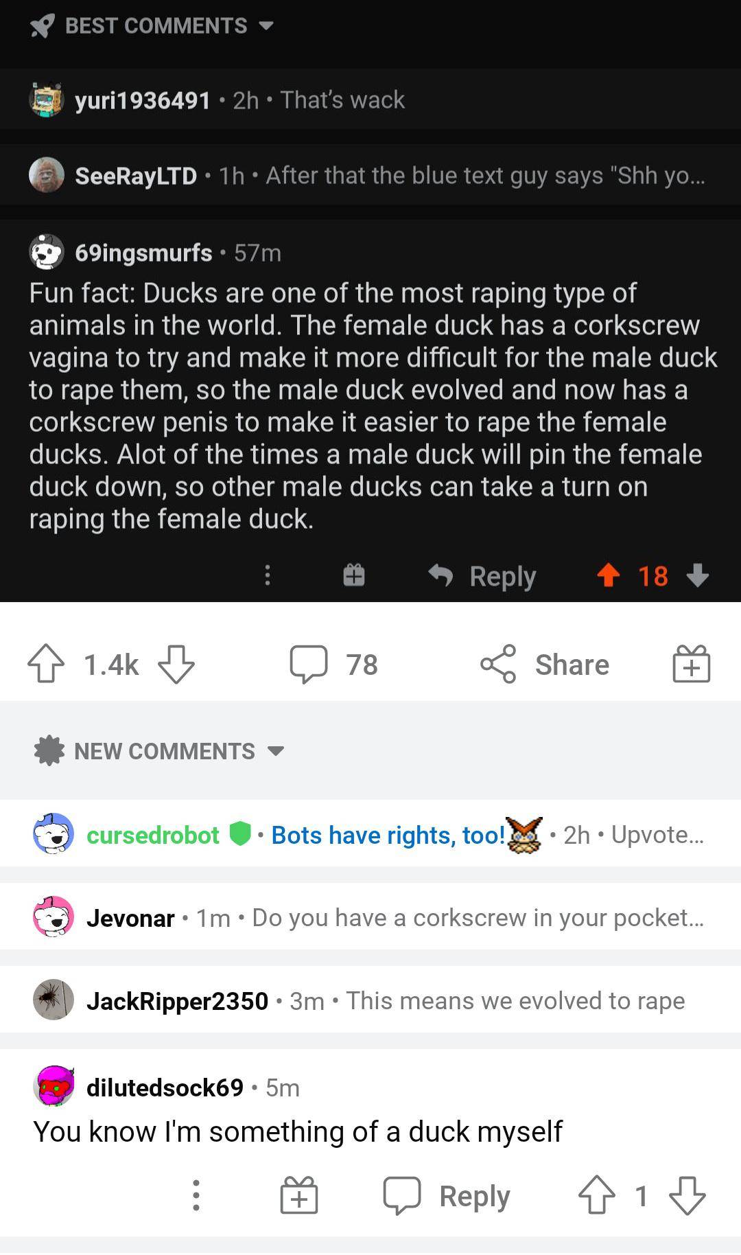 Cursed duck | Scrolller