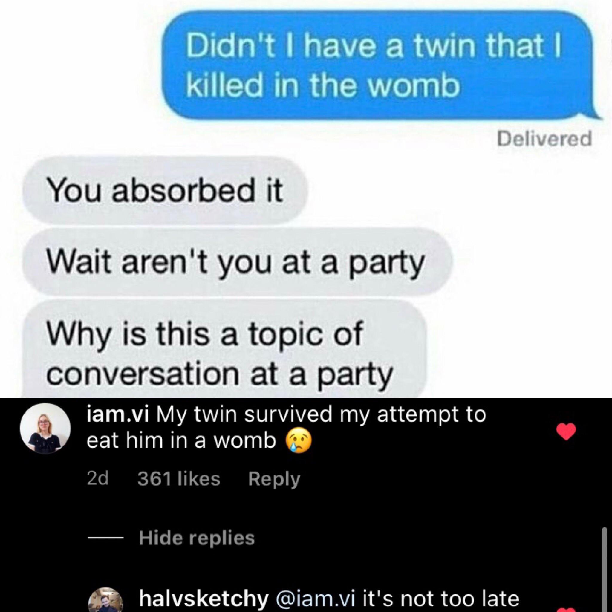 Cursed fetus consumption | Scrolller