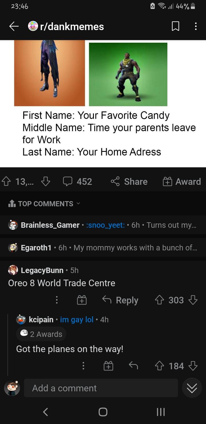 Cursed Fortnite name | Scrolller