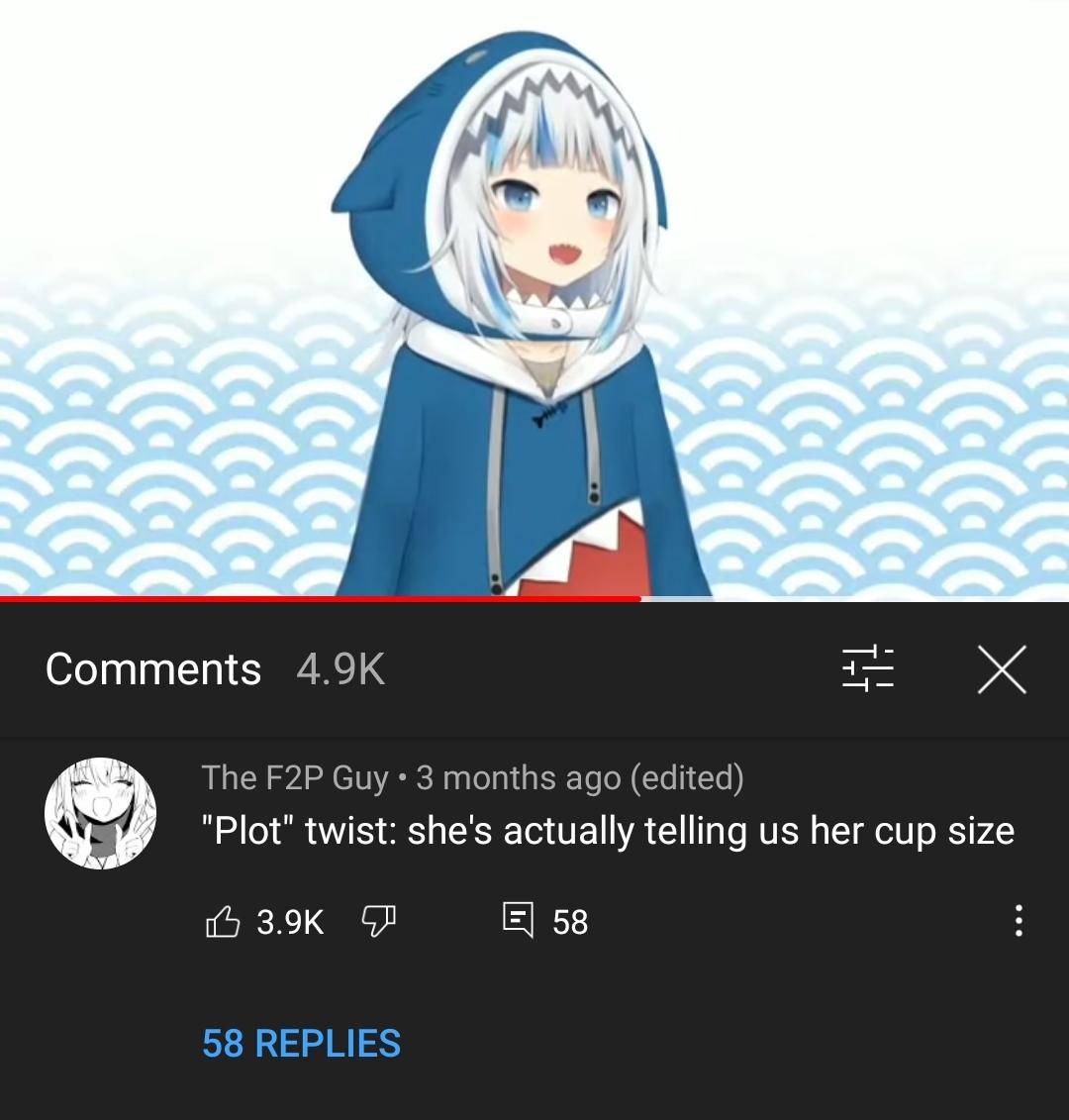 Cursed Gura Chat Moment | Scrolller