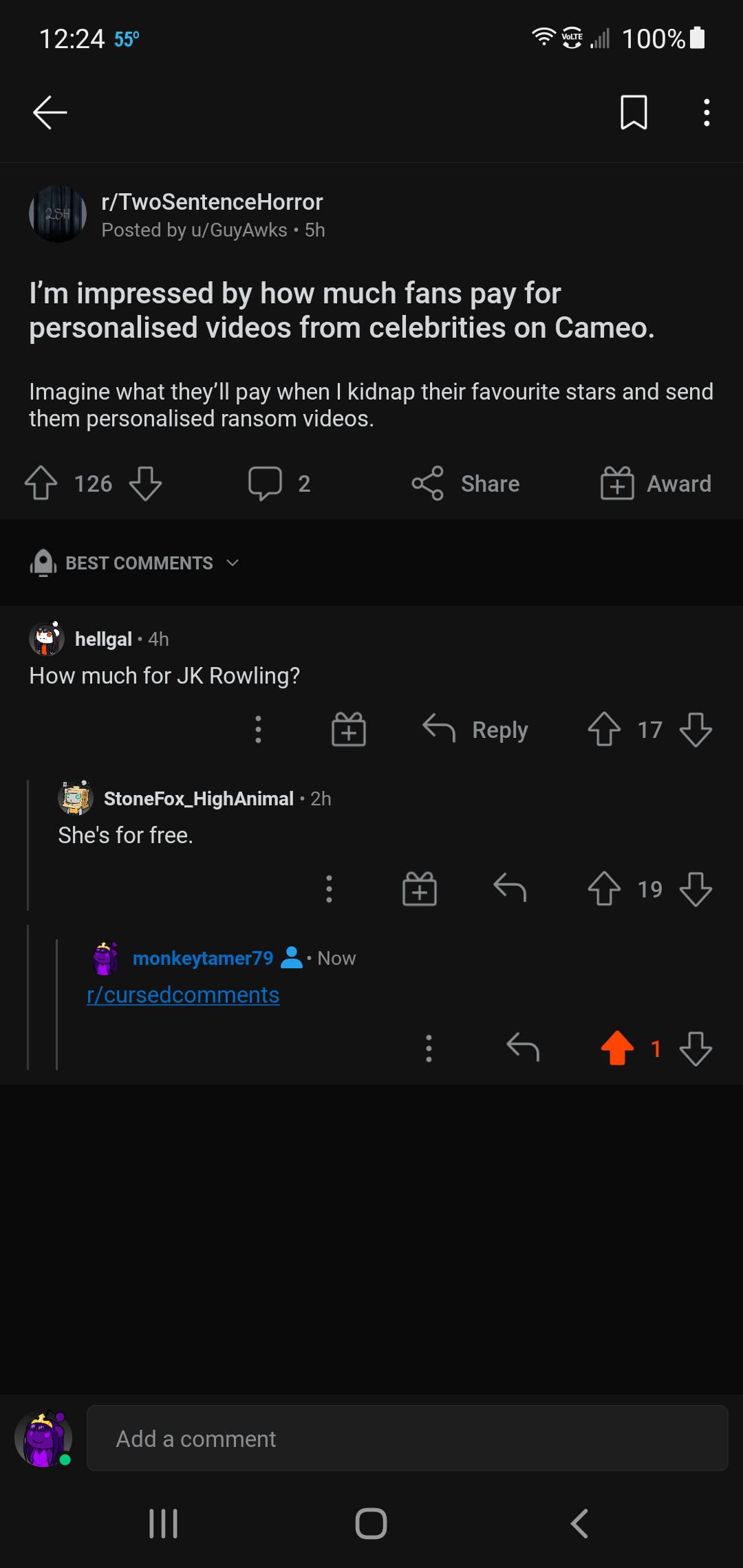 Cursed - How much? | Scrolller