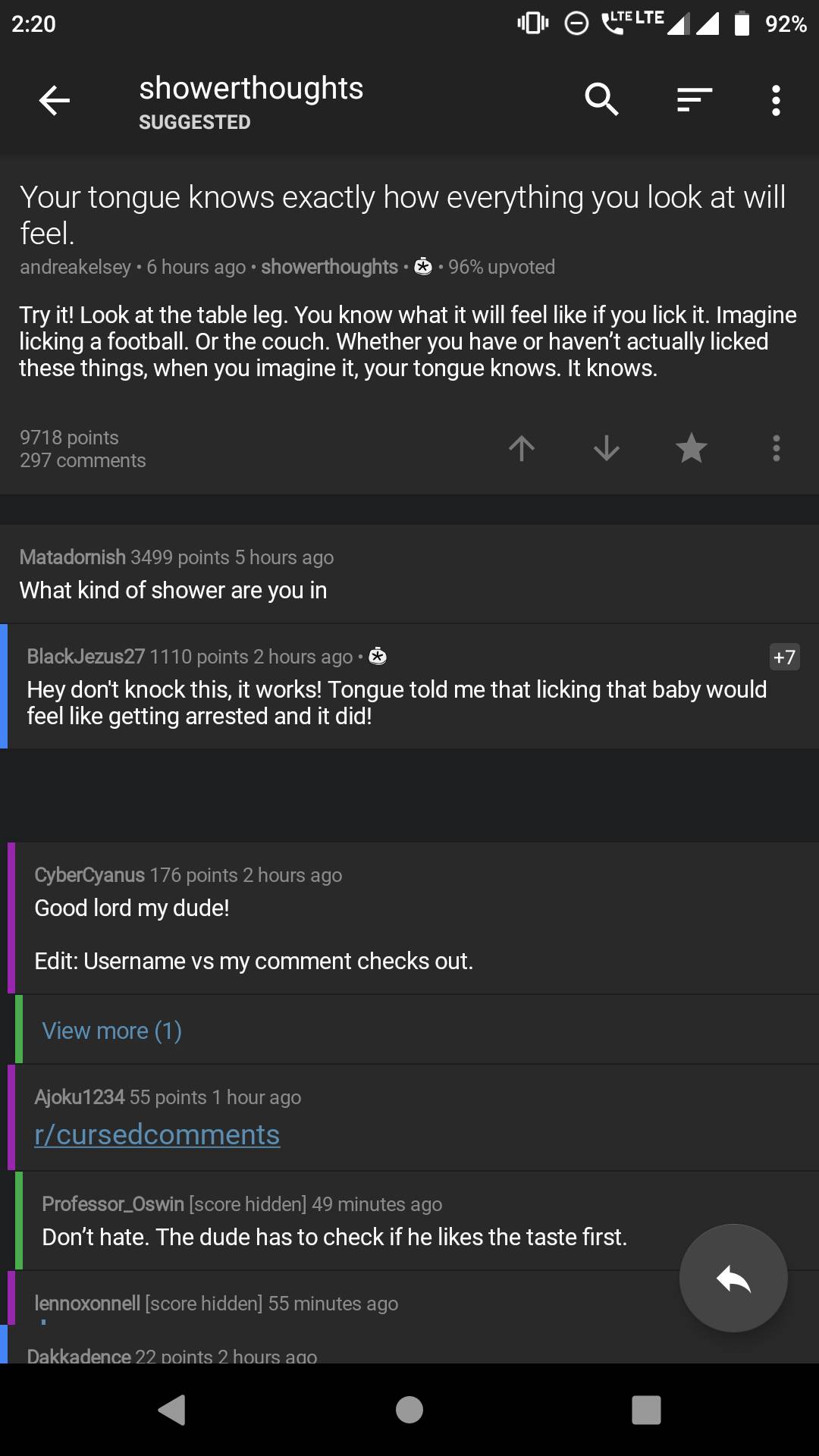 Cursed_licking | Scrolller