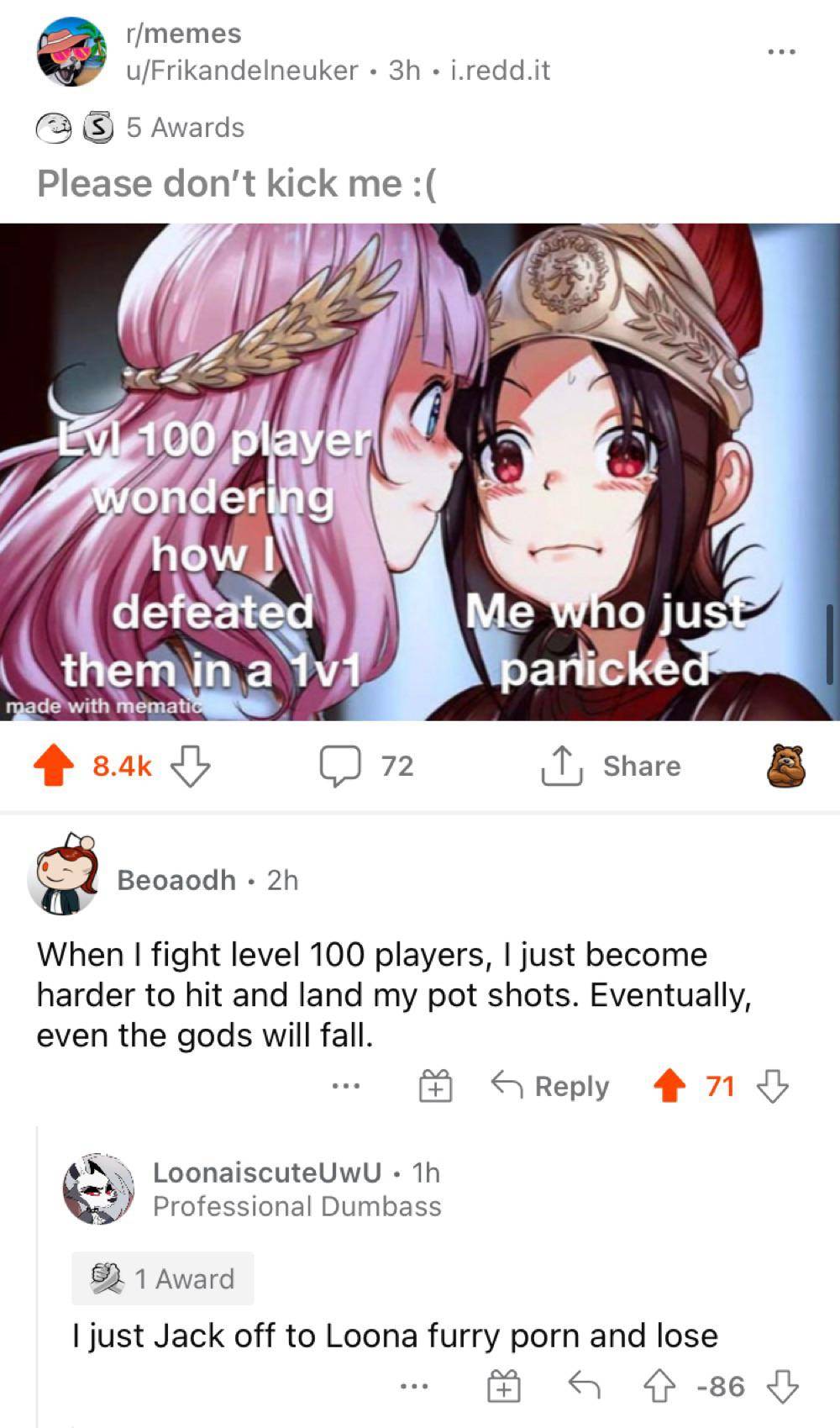 Cursed lvl 100 | Scrolller