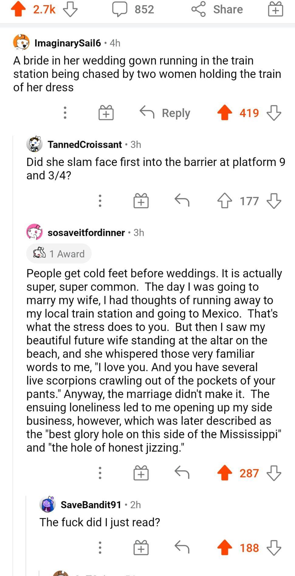 Cursed Marriage/Scorpion/Gloryhole | Scrolller