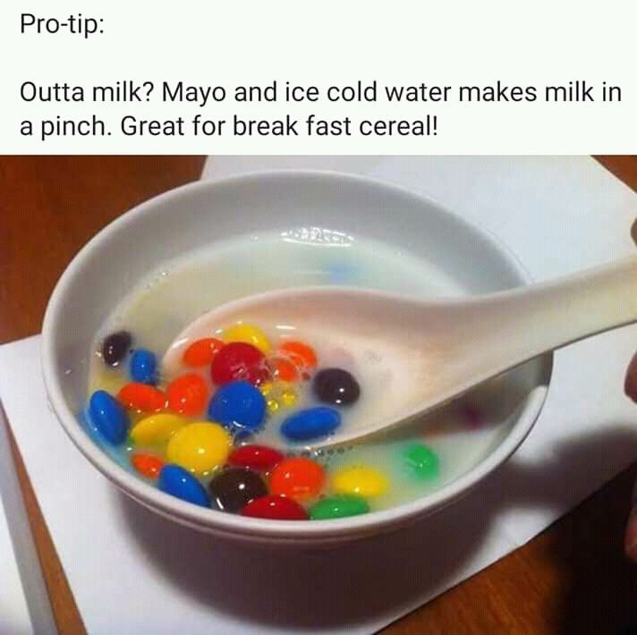 Cursed milk | Scrolller