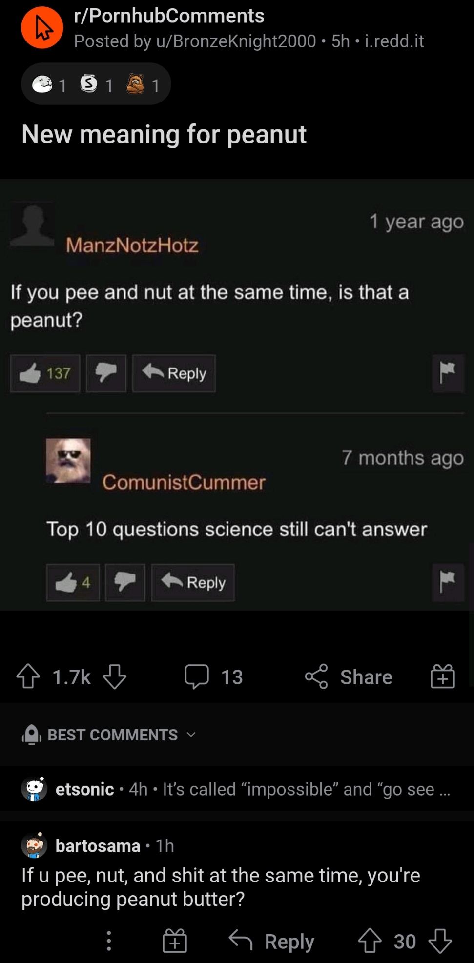 Cursed peanut | Scrolller