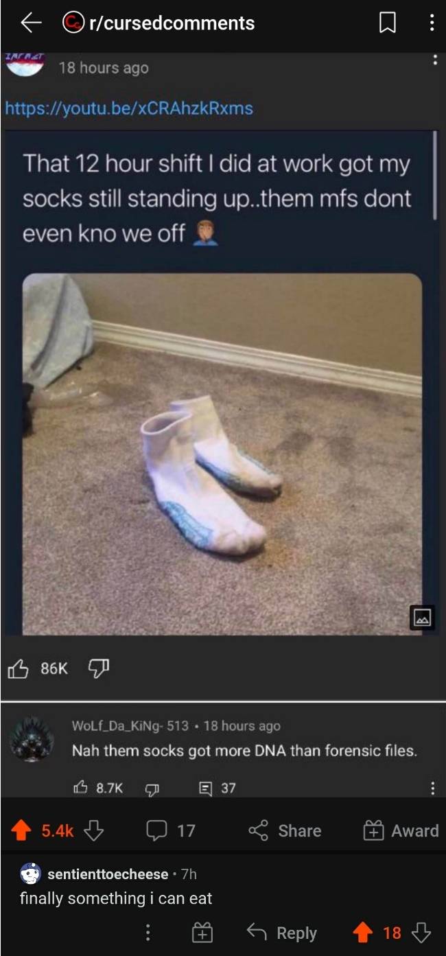 Cursed_sentienttoecheese | Scrolller