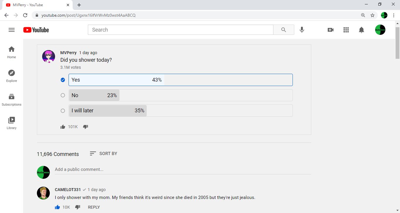 Cursed shower | Scrolller