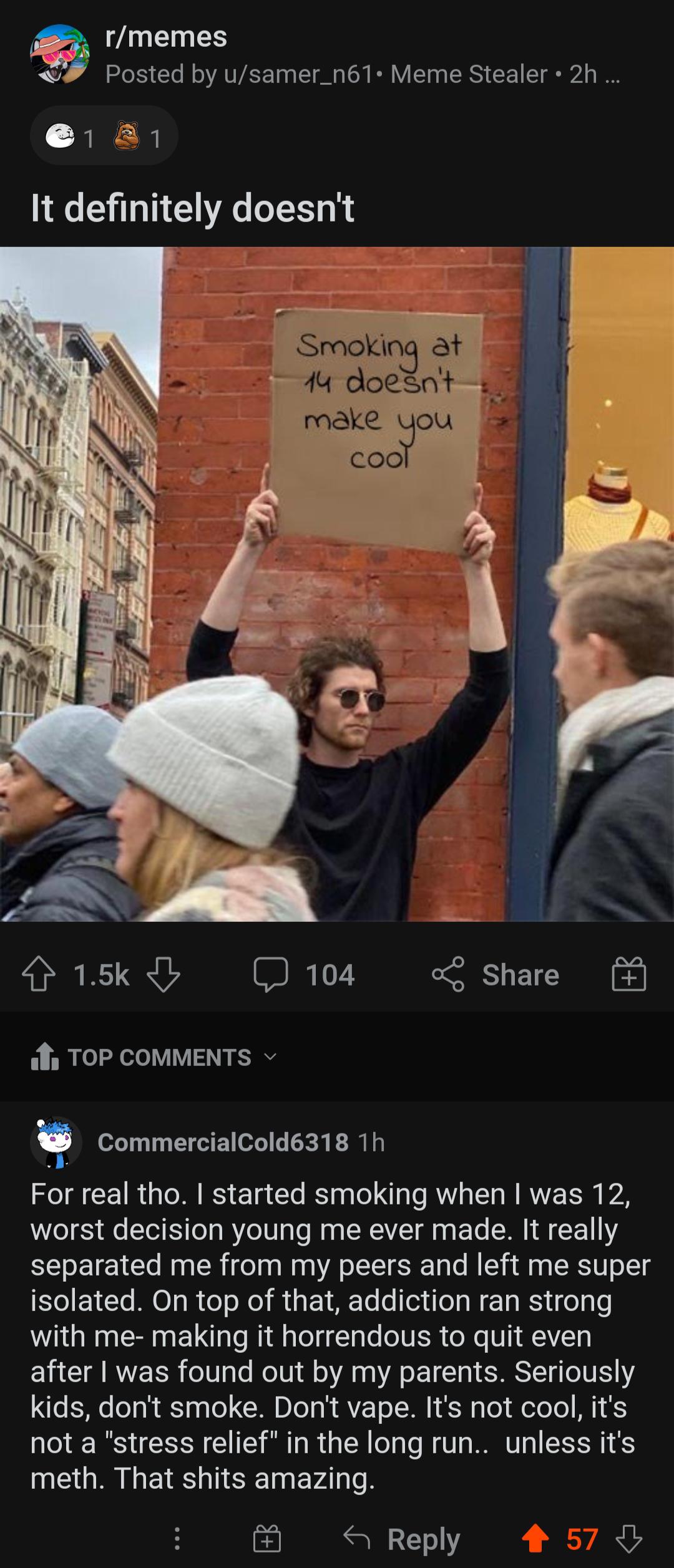 cursed smoking | Scrolller