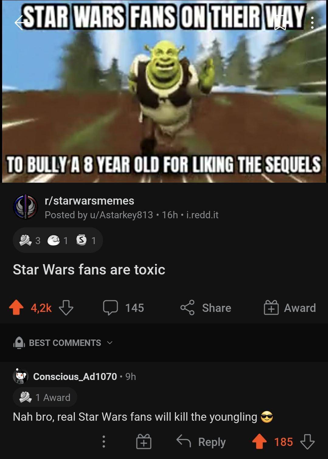 Cursed StarWars Fans | Scrolller