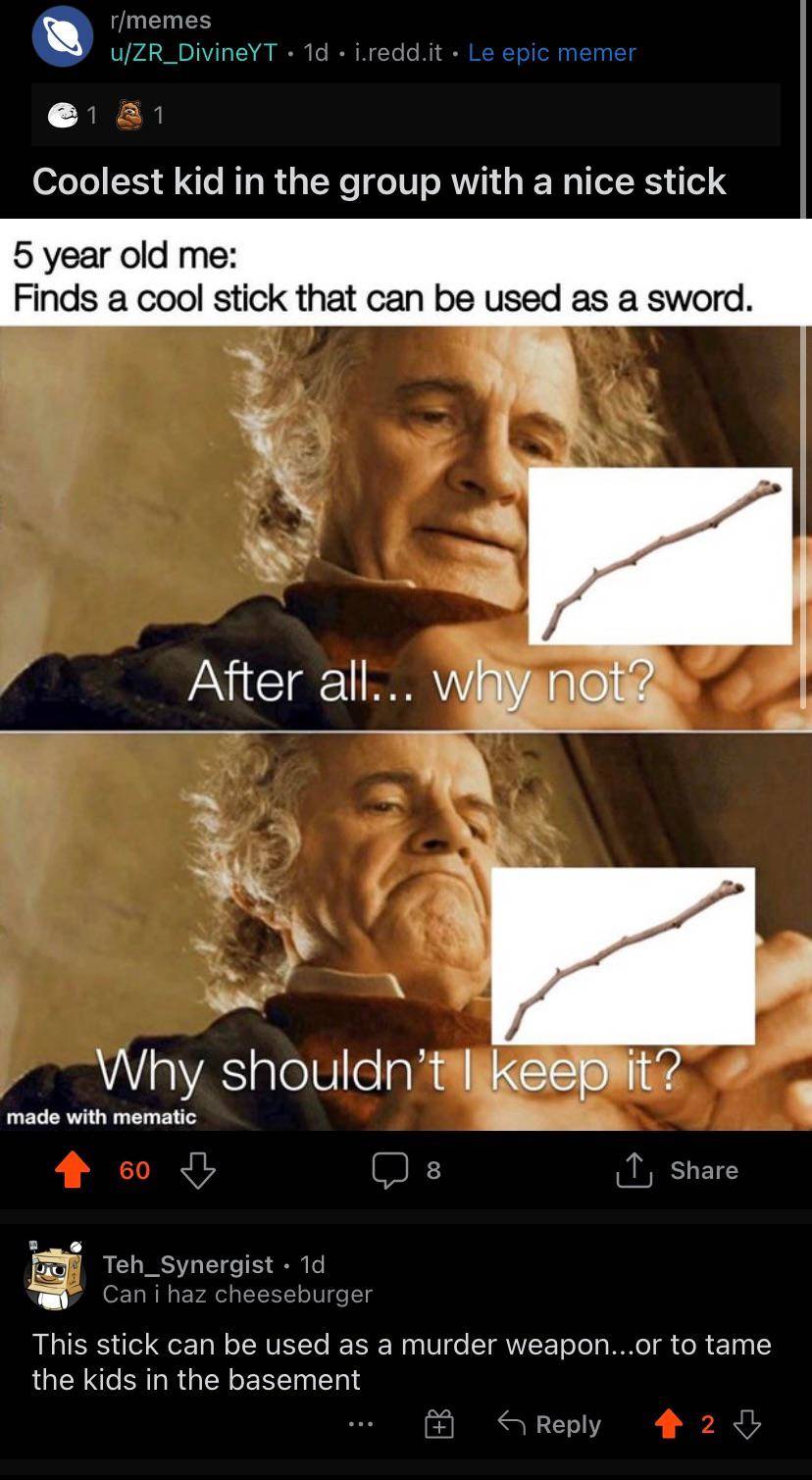 cursed stick | Scrolller