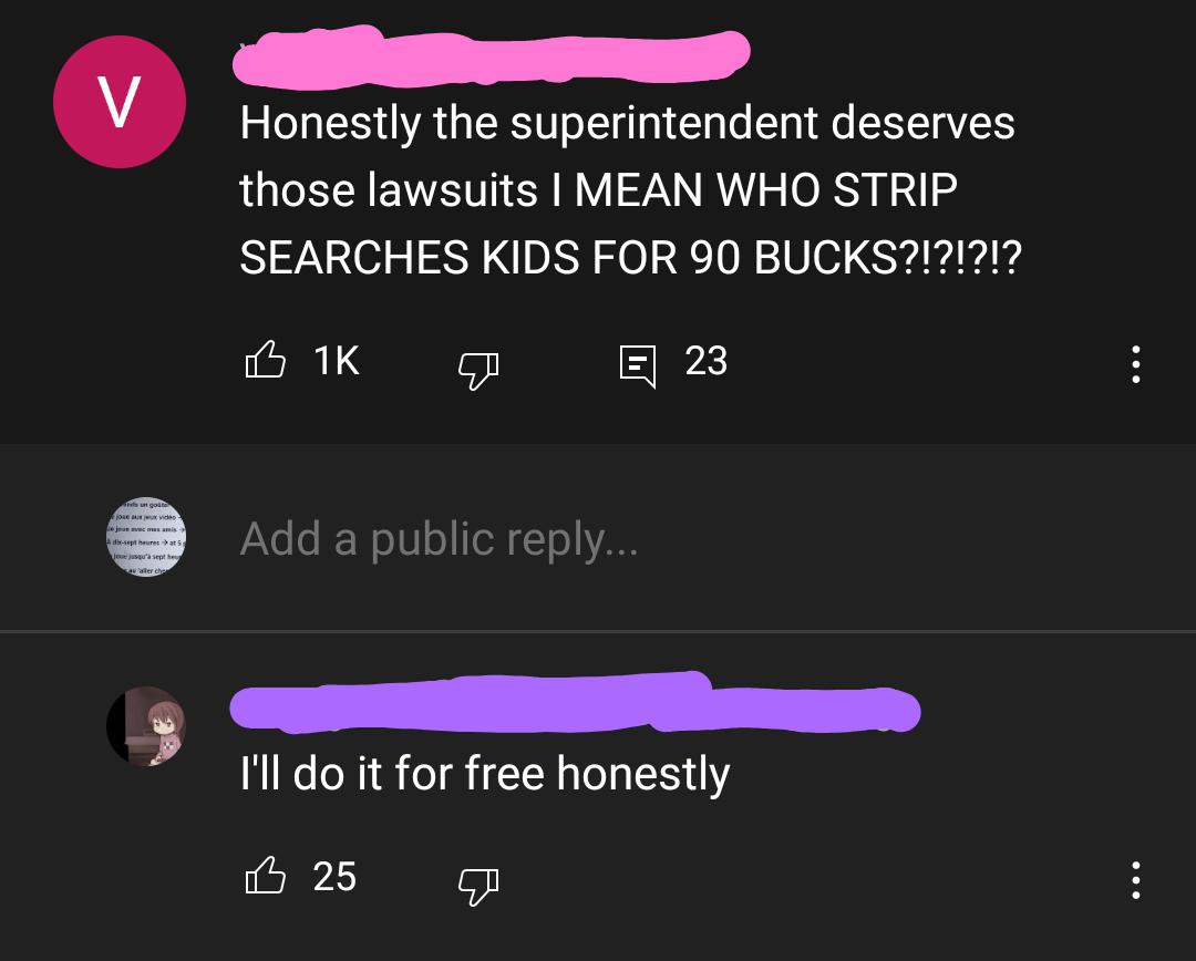 Cursed strip search | Scrolller