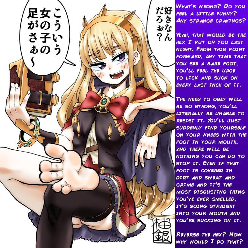 Cursed to worship feet | Scrolller