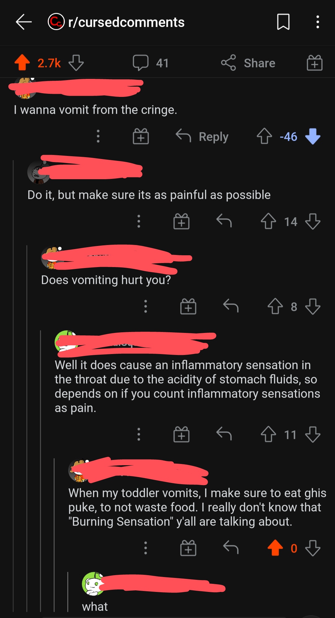 cursed_vomit | Scrolller