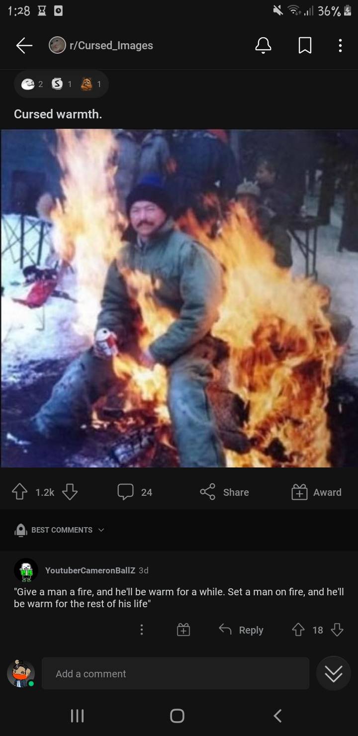 Cursed warm | Scrolller