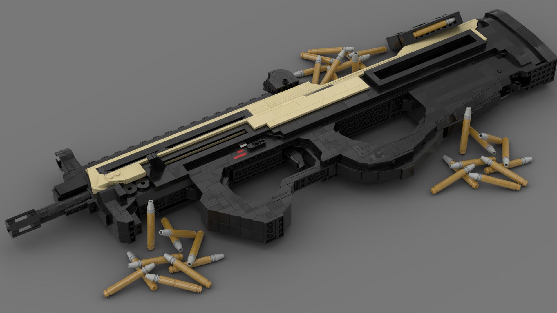 Custom bullpup rifle | Scrolller